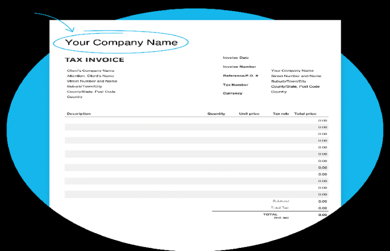 How An Invoice Template Works And Why It's The Perfect Tool For ...